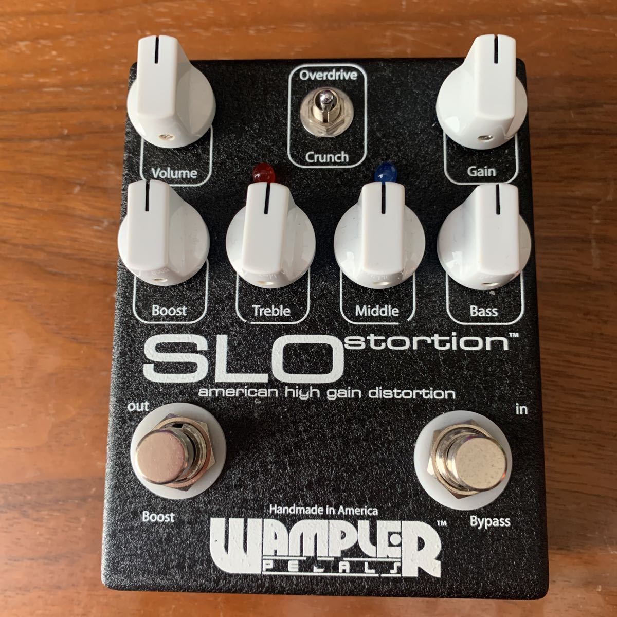 Wampler PEDALS SLOstortion ワンプラー ソルダーノ シュミレート ディストーション 品(ディストーション)｜売買されたオークション情報、yahooの商品情報を ...