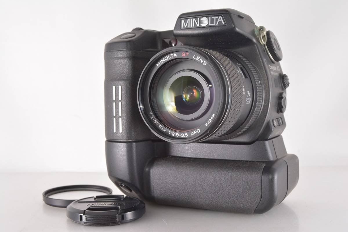 ミノルタ MINOLTA DiMAGE A1 + BP-400 バッテリーパック 単三電池マガジン付 超 セット #h2187(ミノルタ ...
