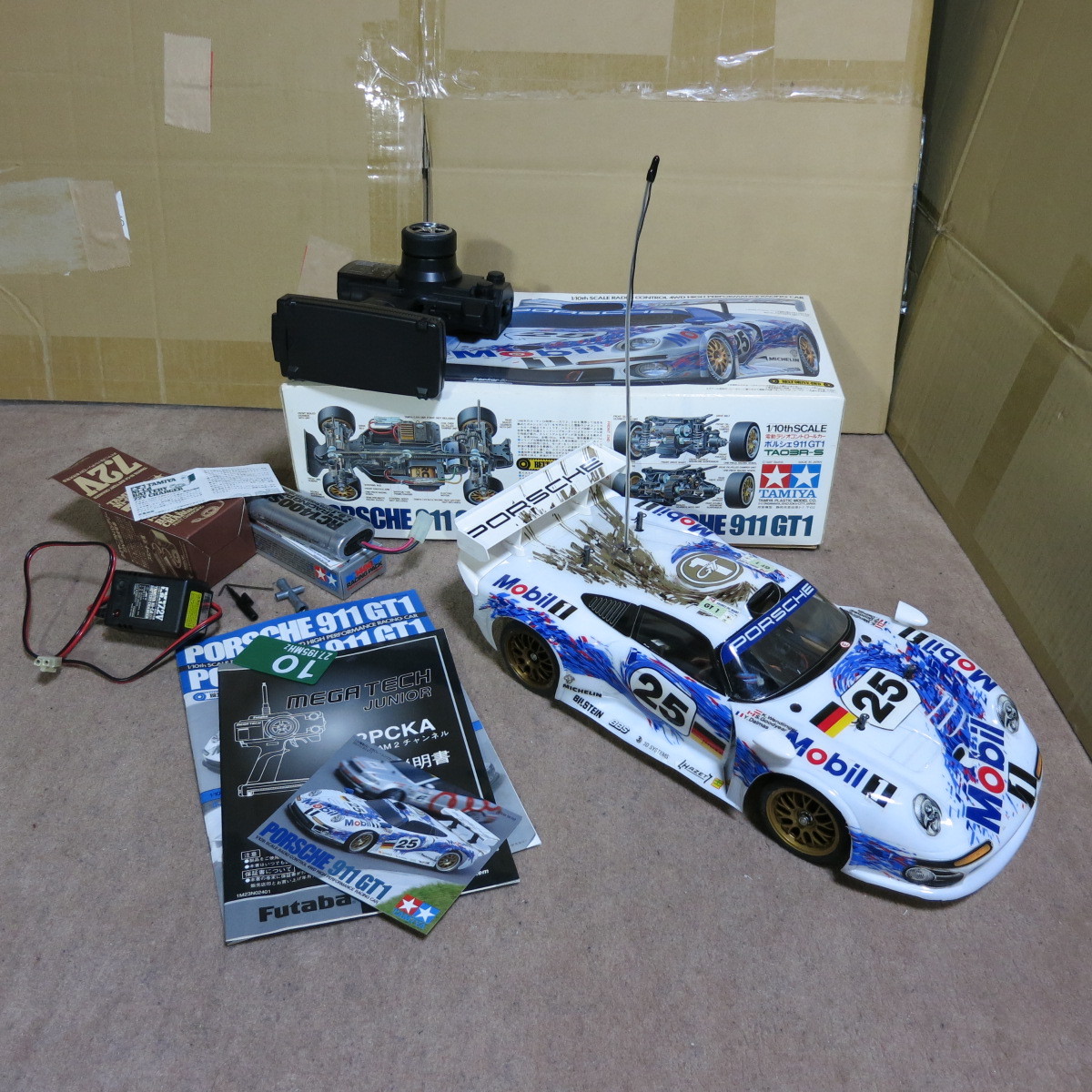 タミヤ TA03R-S ポルシェ 911 GT1 1 10 ラジコン フタバ 2PCKA(田宮模型)｜売買されたオークション情報、yahooの ...