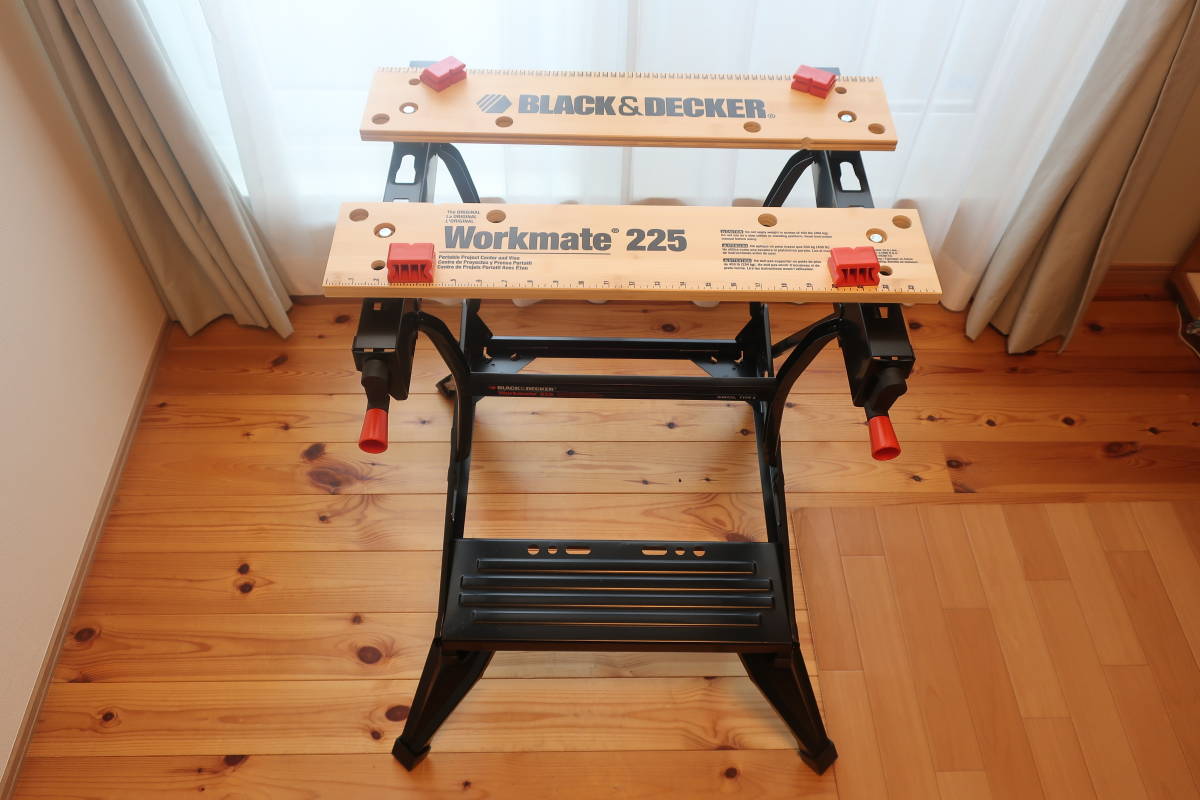 ブラックアンドデッカー BLACK＆DECKER ワークメイト Work Mate WM225 作業台 ワークベンチ 万能(作業台)｜売買され ...