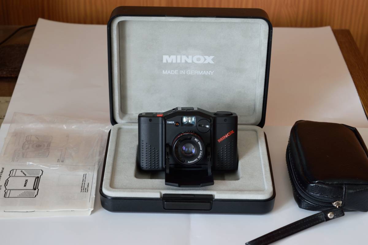 ミノックス MINOX 35 GT-E MC Minoxar 2.8/35 取説 収納箱付(コンパクトカメラ)｜売買されたオークション情報 ...