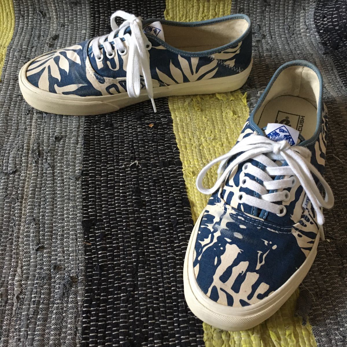 Vans Authentic Ultra Cush 20th Anniversary Joel Tudor blue×white palm ...