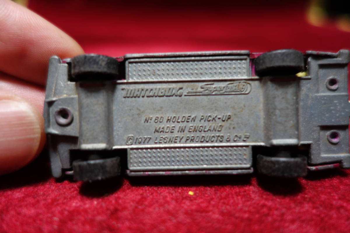 マッチボックス MATCHBOX HOLDEN PICK-UP ホールデン ピックアップ レズニ―製 イギリス 1977(マッチボックス)｜売買されたオークション情報、yahooの商品情報を ...