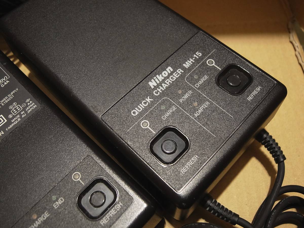 ニコン D1 Nikon Quick Charger クイックチャージャーMH-15 MH-16 2台(ニコン)｜売買されたオークション情報 ...