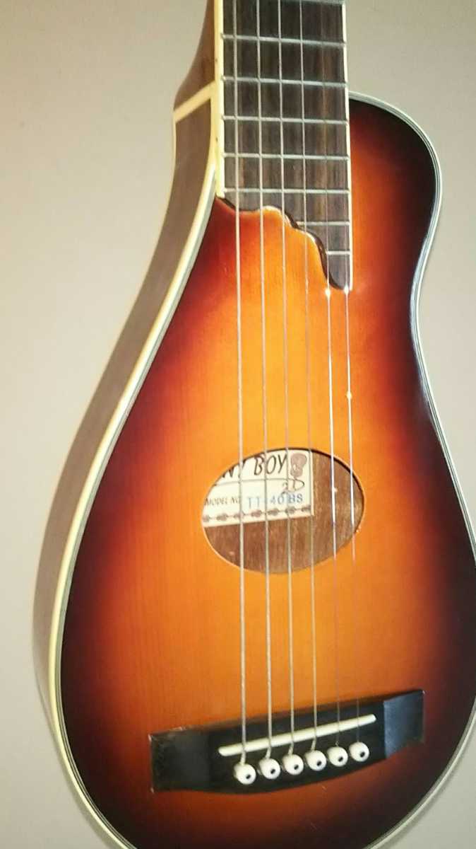 TINY BOY TT-40 BS ポータブルギター ミニアコースティックギター トラベルギター アコギ アコースティックギター(その他)｜売買されたオークション情報、yahooの商品情報を ...