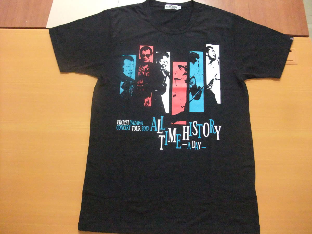矢沢永吉 Tシャツ ALL TIME HISTORY-A DAY-2013 スケジュール ブラック XL E.YAZAWA(その他)｜売買されたオークション情報、yahooの商品情報を ...
