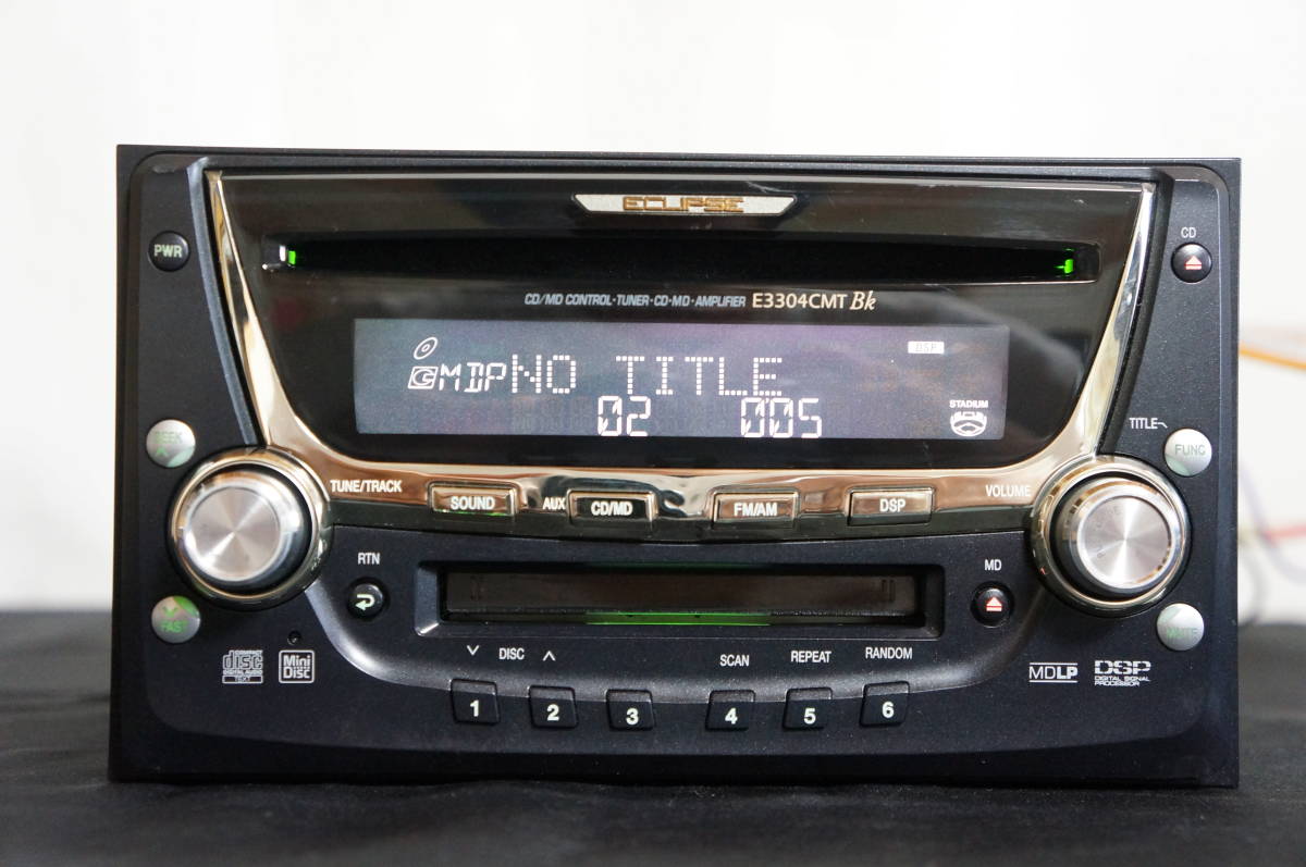 E3304CMT Bk 整備済 ECLIPSE/イクリプス CD/MDデッキ(イクリプス)｜売買されたオークション情報、yahooの商品情報をアーカイブ公開 - オークファン（aucfan.com）