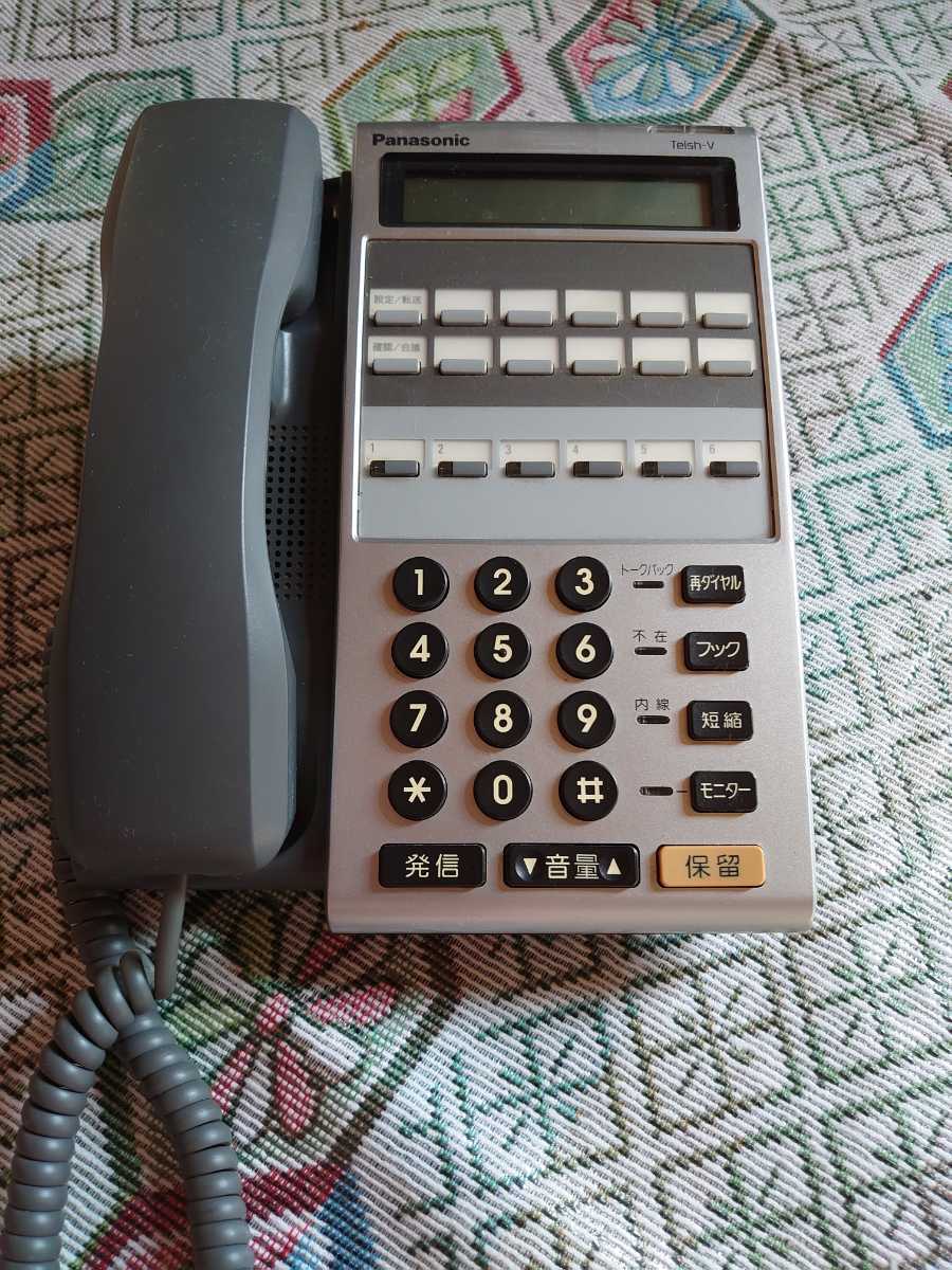 Panasonic Telsh-v 固定電話機 品番 VB-E211N-KS(パナソニック)｜売買されたオークション情報、yahooの商品情報をアーカイブ公開 - オークファン（aucfan.com）