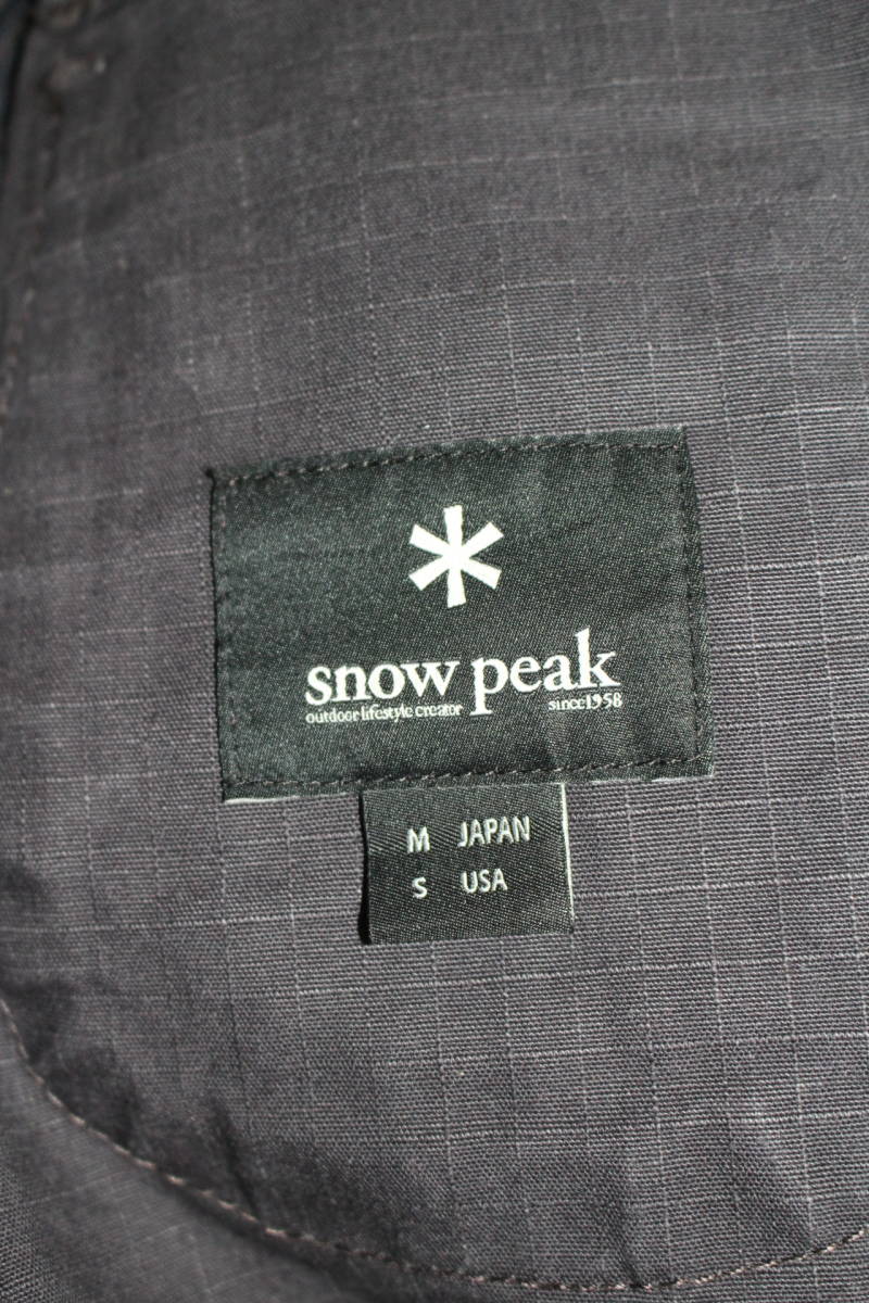 Snowpeak スノーピーク TAKIBI 2way Camping Jacket タキビ2ウェイキャンピングジャケット JK-16AU108 Mサイズ(Mサイズ)｜売買されたオークション ...