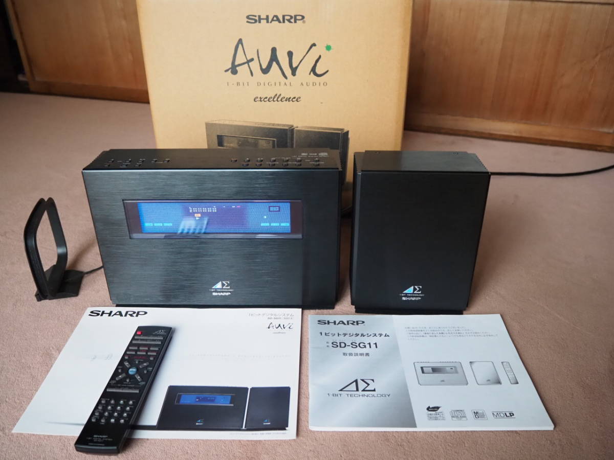 シャープ SD-SG11 完動品(MDコンポ)｜売買されたオークション情報、yahooの商品情報をアーカイブ公開 - オークファン（aucfan.com）