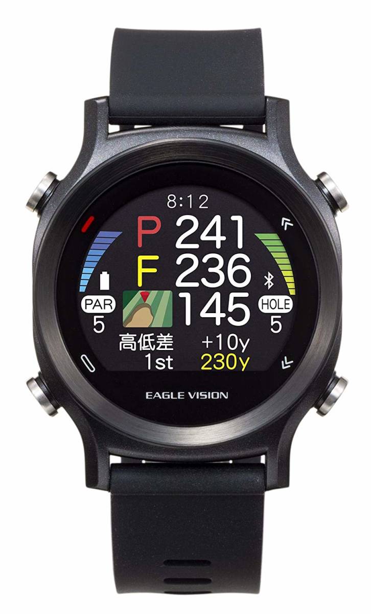 イーグルビジョン ウォッチエース ブラック EV-933 EAGLE VISION watch ACE BK 距離測定器(GPSナビ)｜売買されたオークション情報、yahooの商品情報を ...