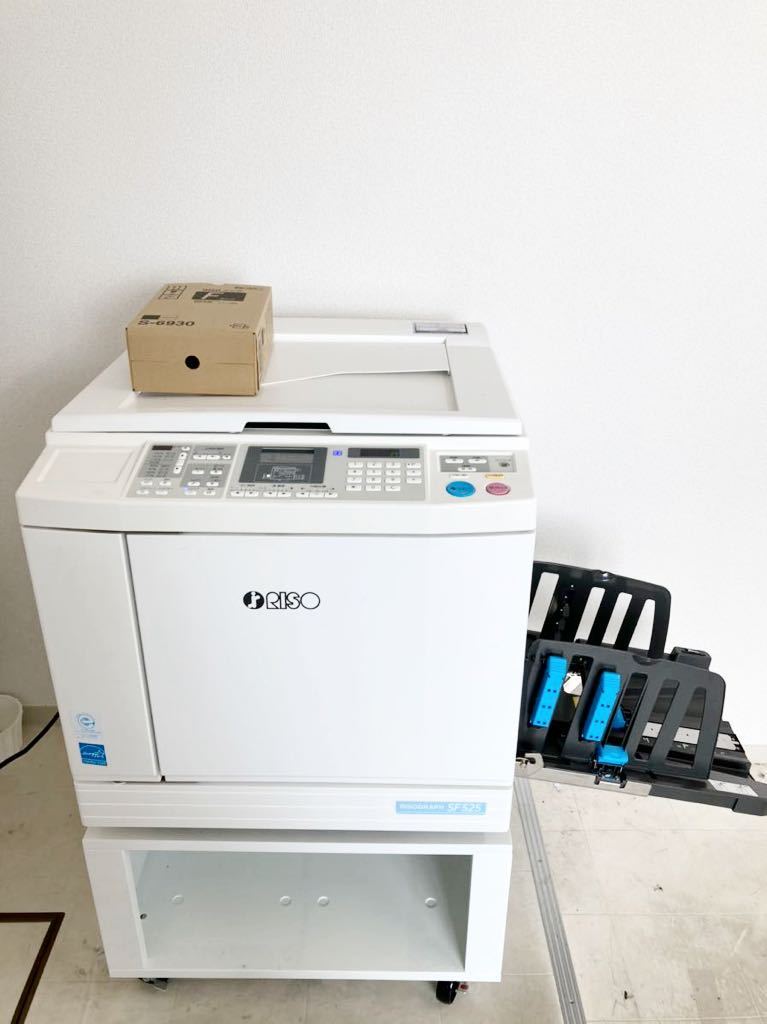 状態良好 デジタル印刷機 輸転機 RISOGRAPH SF525 +専用架台 理想科学工業 株 リソグラフ メーカー理想価格合計 68.5万円(本体)｜売買されたオークション情報、yahooの ...