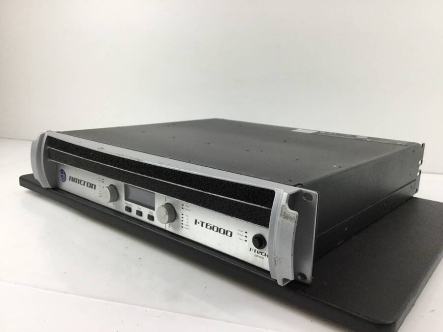 crown amcron I T6000 パワーアンプ 通電確認済み 現状品(パワーアンプ)｜売買されたオークション情報、yahooの商品情報 ...