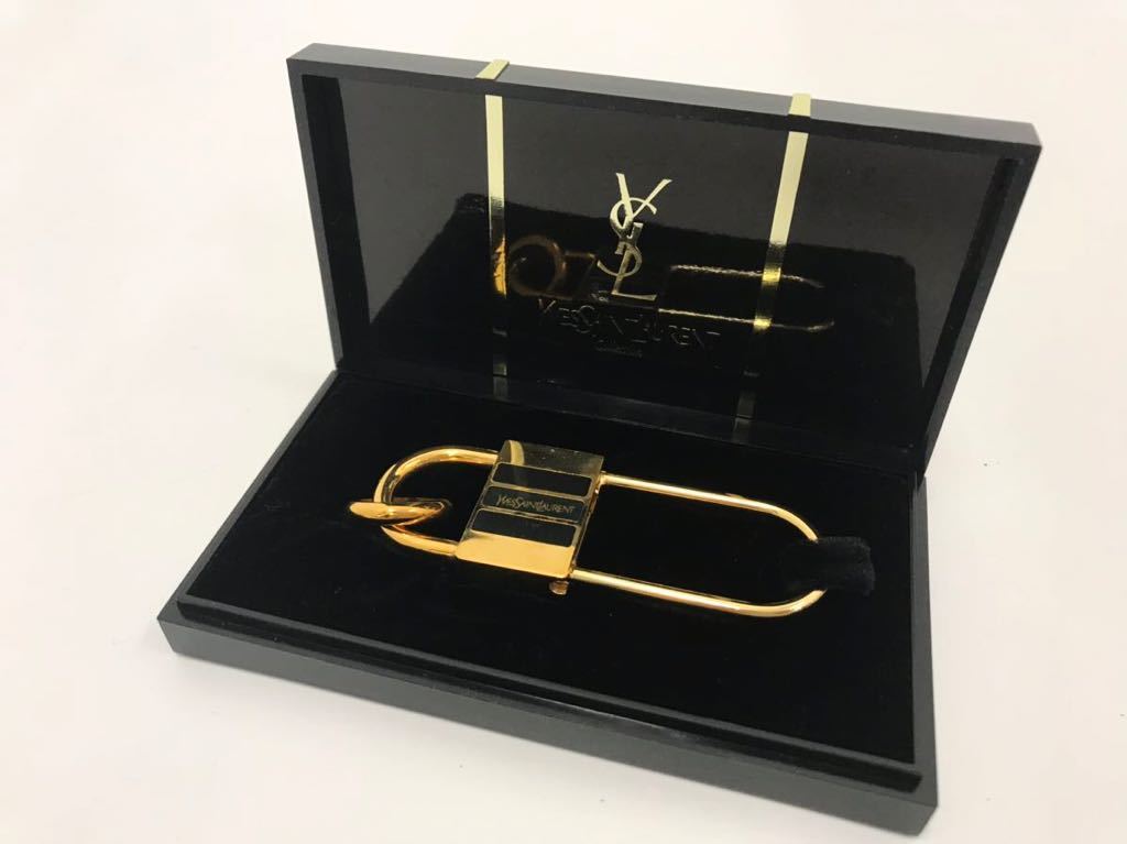 ハ-1383 イヴ サンローラン キーホルダー チャーム Saint Laurent YSL YS-201 ゴールド キーリング(イヴ・サンローラン)｜売買されたオークション情報、yahooの ...