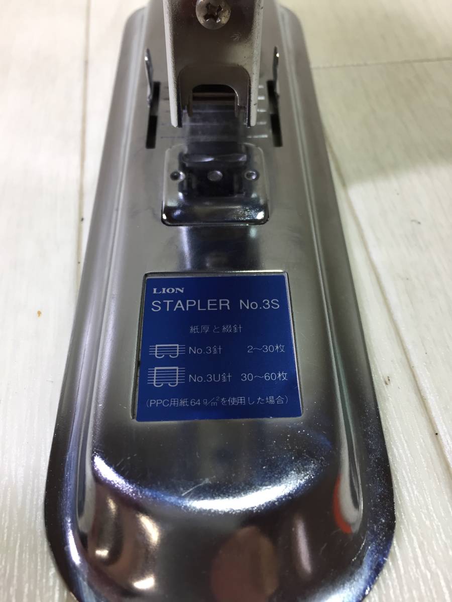 IT571 LION STAPLER No.3S ホッチキス 事務用品 未確認(オフィス用品一般)｜売買されたオークション情報、yahooの ...