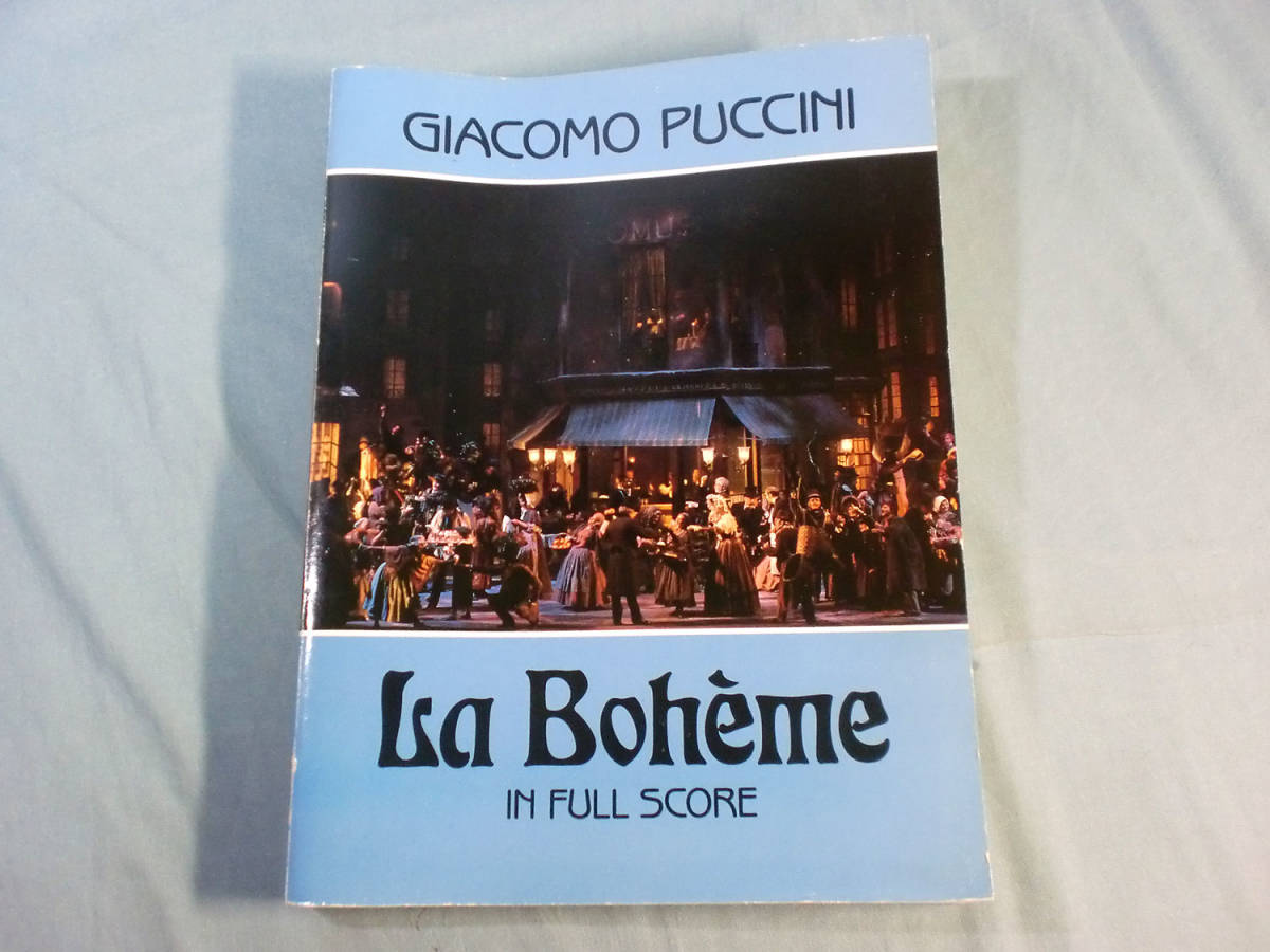 o P フルスコア プッチーニ/ラ ボエーム ドーヴァー社 反りあり 2 6874(オーケストラスコア)｜売買されたオークション情報、yahooの商品情報をアーカイブ公開 - オークファン ...