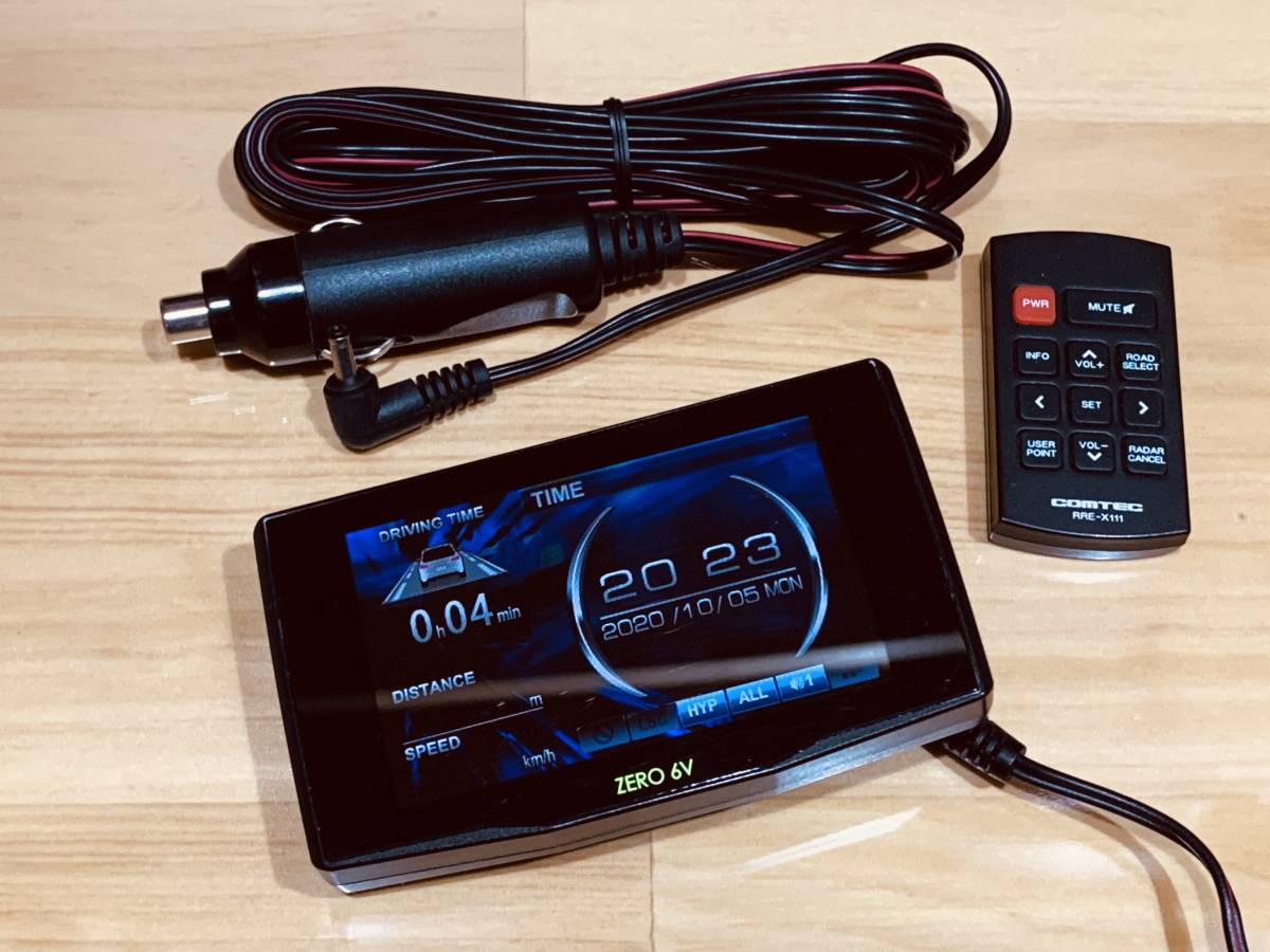 コムテック レーダー探知機 ZERO6V(コムテック)｜売買されたオークション情報、yahooの商品情報をアーカイブ公開 - オークファン（aucfan.com）