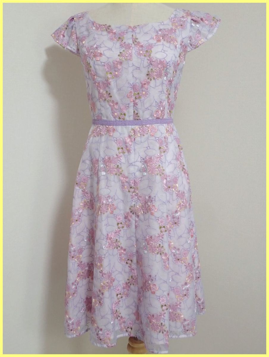 TOCCA/トッカ MIDNIGHT MOON キャップスリーブドレス 0/S相当/膝下丈/ライラック系/フラワー刺繍/ワンピース#1524900036(トッカ)｜売買されたオークション情報 ...