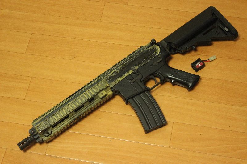 東京マルイ 次世代電動ガン M4 H&K HK416D 初期 ハイブリット キメラ 試作型 カスタム SOPMOD HKM4 特殊部隊(電動 ...