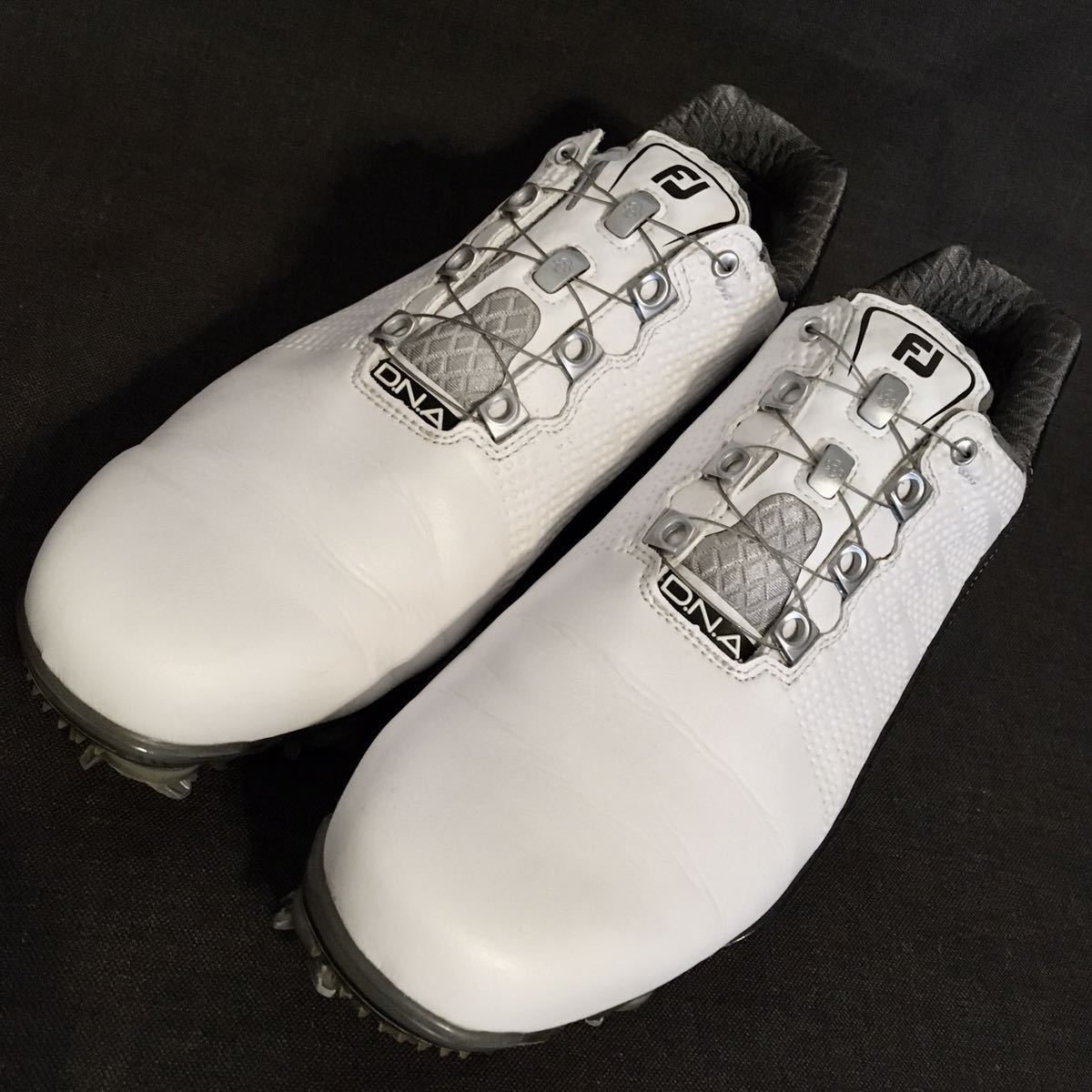 FootJoy フットジョイ DNA Boa ボア ゴルフシューズ US9W 27cm ワイド 幅広(27.0cm)｜売買されたオークション ...