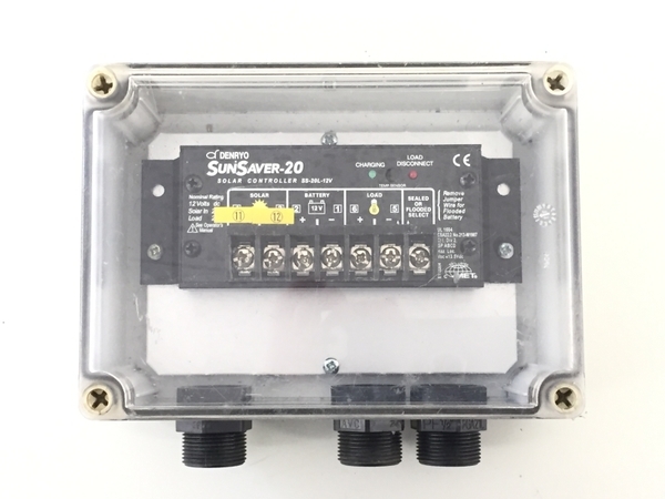 1円 ジャンク DENRYO SUNSAVER-20 SS-20L ソーラー充電 コントローラー K5318577(オブジェ)｜売買された ...