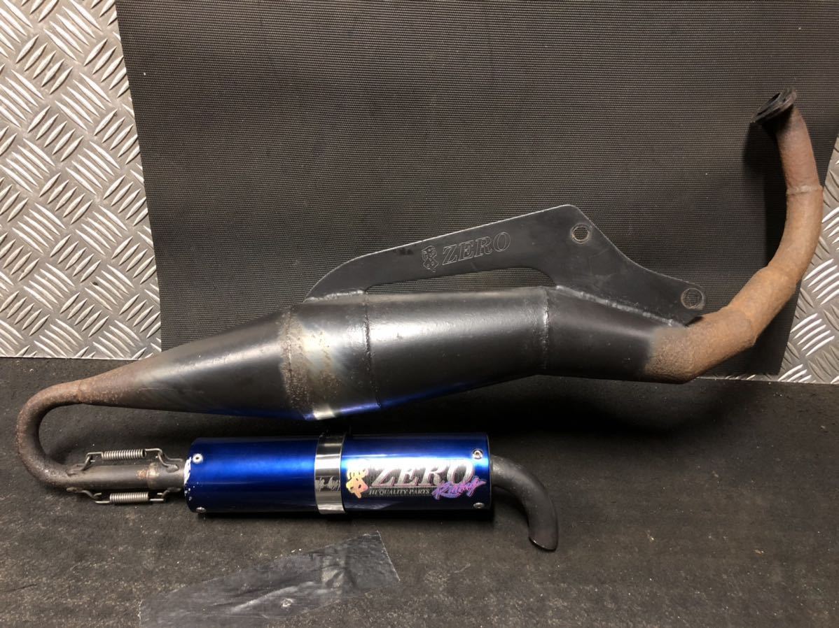 RACING SERVICE ZERO ホンダ ライブ ディオ ユーロ チャンバー 穴あり Live Dio AF34 AF35 ZX SR ゼロ マフラー(マフラー本体（社外）)｜売買された ...