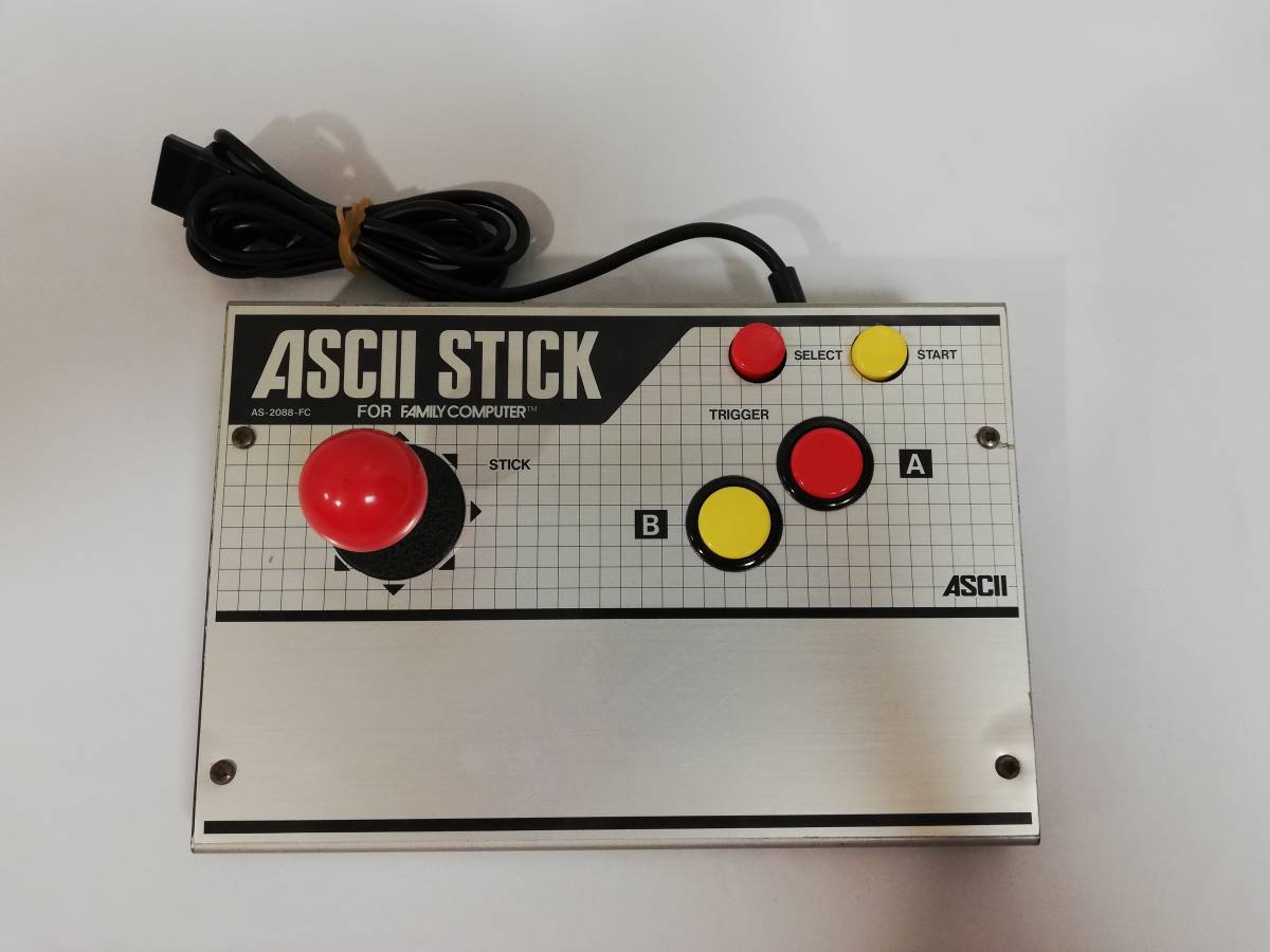 ファミコン アスキースティック ASCII STICK FAMICOM 任天堂(コントローラー)｜売買されたオークション情報、yahooの商品 ...