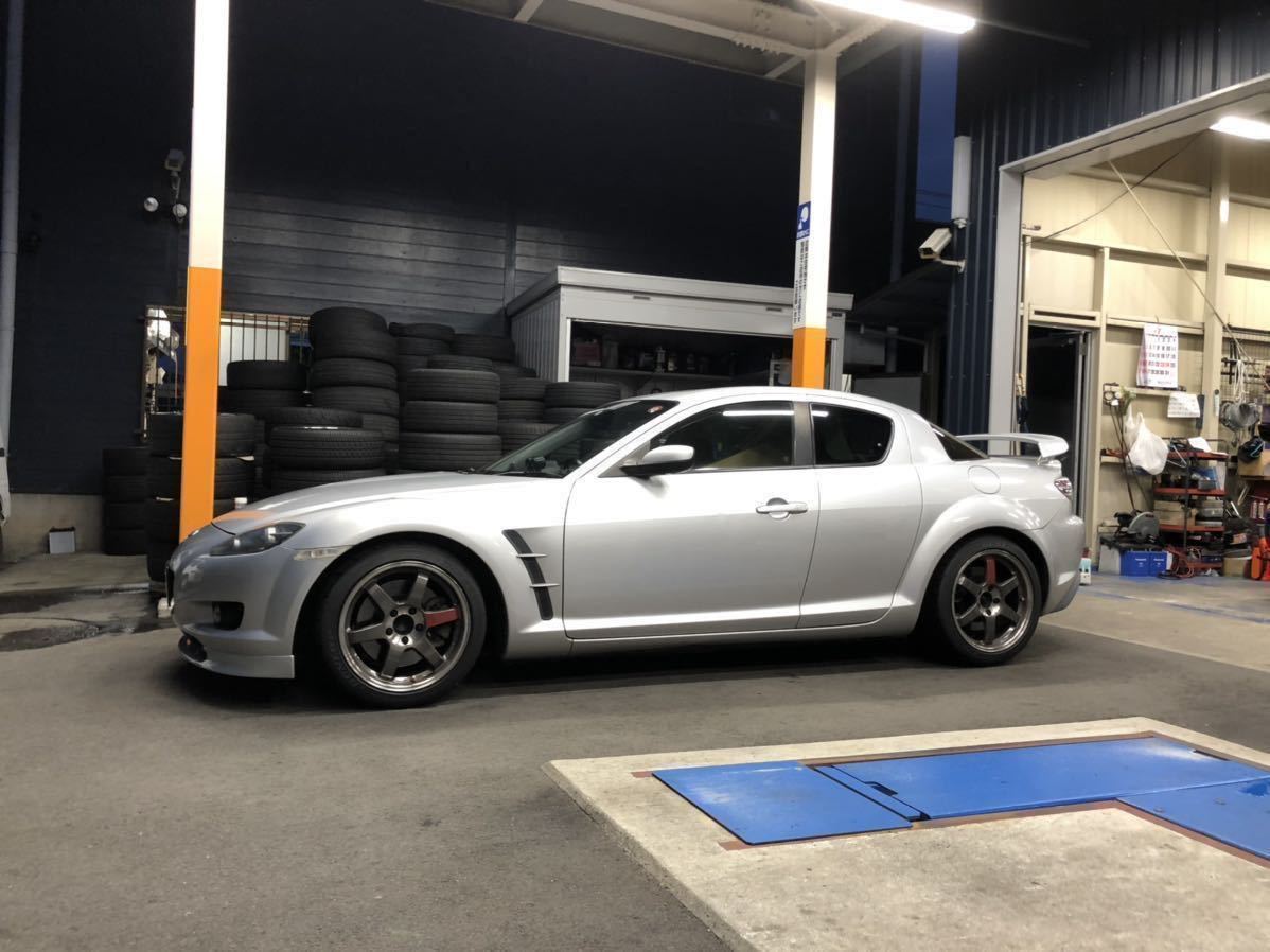 RAYS TE37SL PCD114.3×5穴 17インチ 8.5J オフセット＋40 RX-8/RX-7/S2000/シルビア/DC5/FD2/CL7等に ディレッツァZⅢ付 235 ...