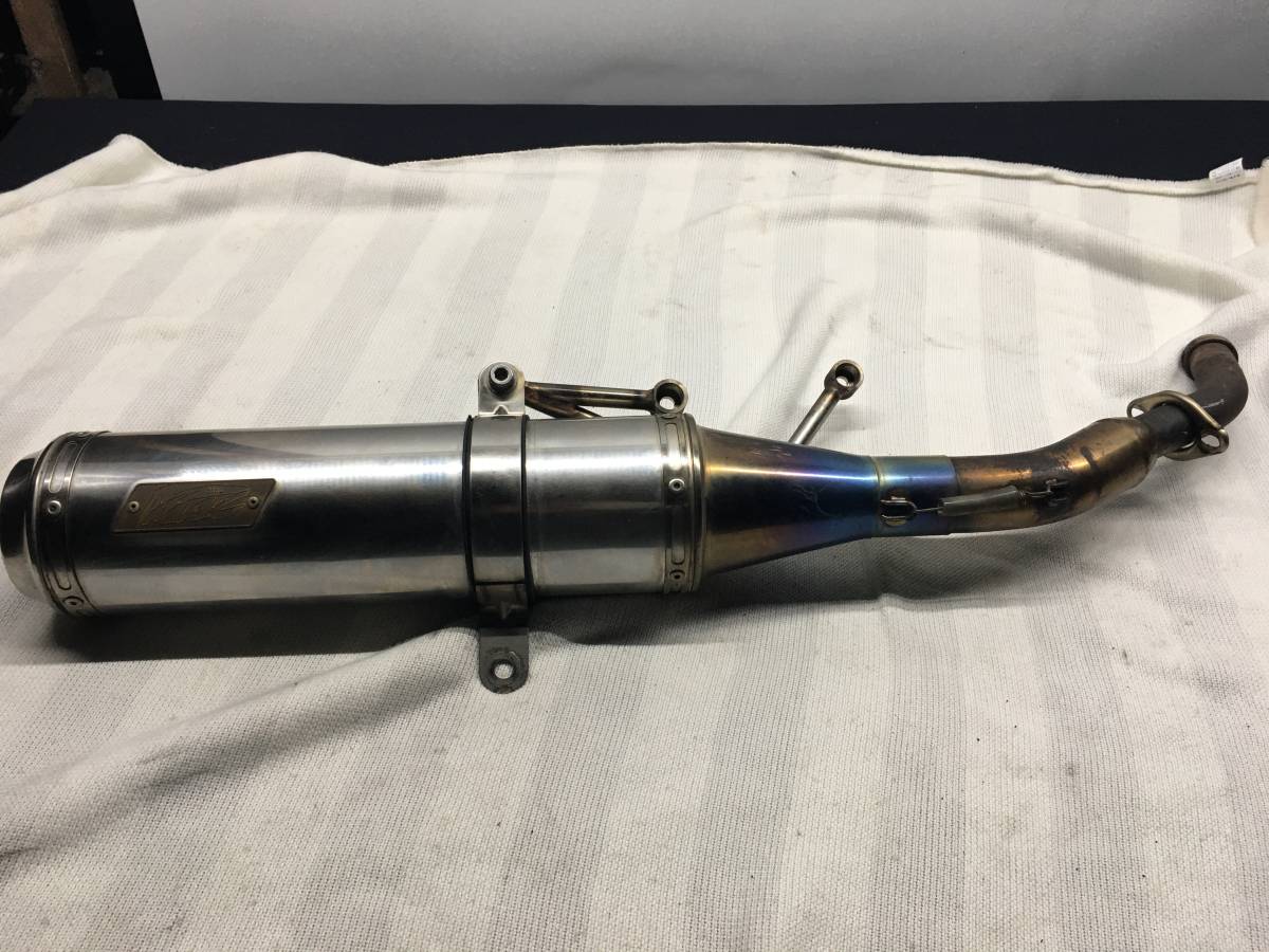 フォルツァ250 MF08 MRD MAC フルエキマフラー 現車外し(マフラー本体（社外）)｜売買されたオークション情報、yahooの商品情報をアーカイブ公開 - オークファン（aucfan ...