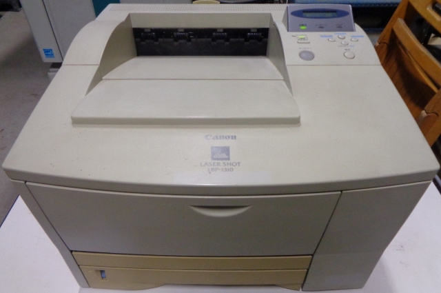 Canon キャノン LASER SHOT LBP-1310 LBP1310 モノクロレーザープリンター ジャンク品(A4)｜売買された ...