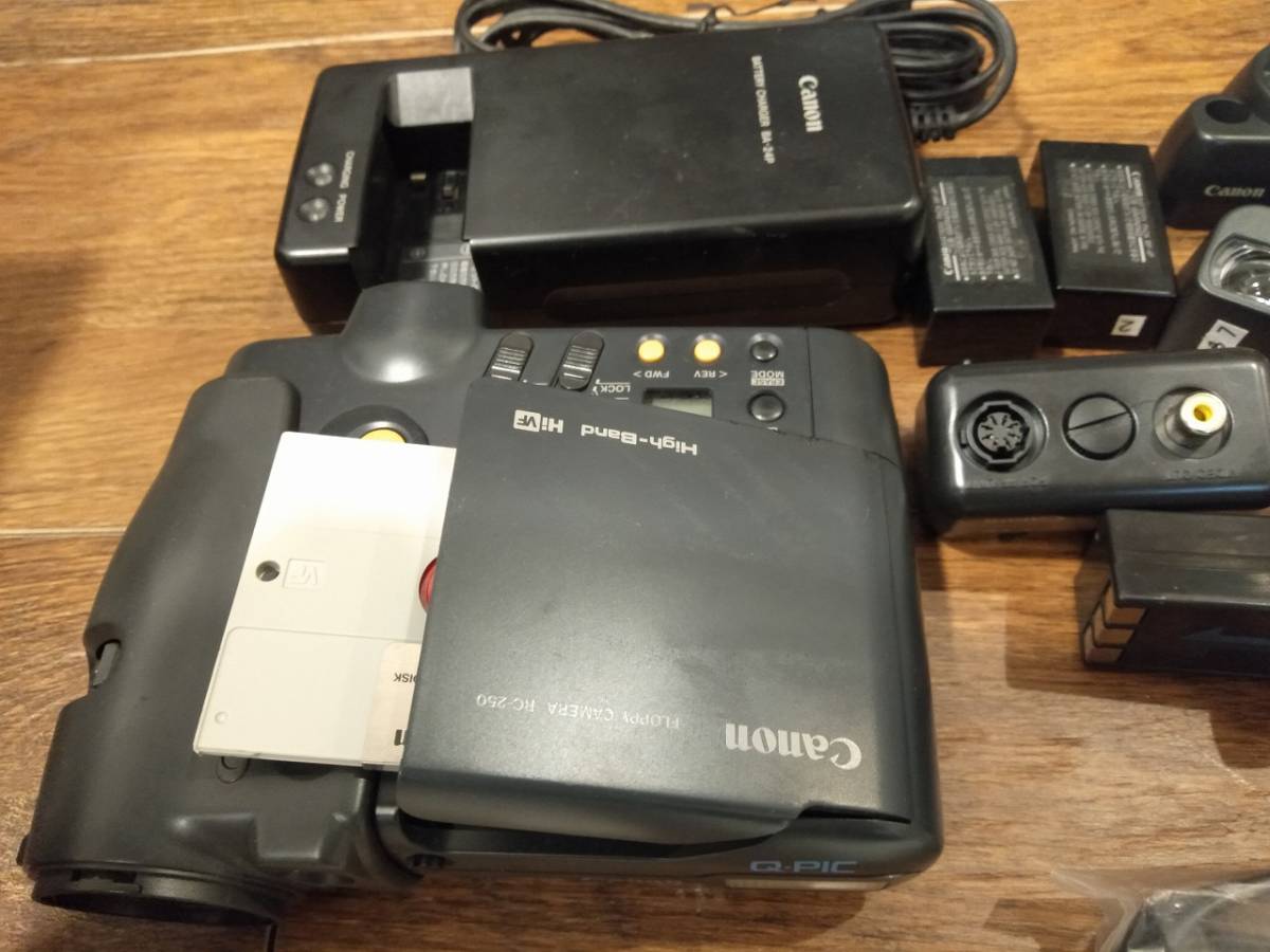 Canon Q-PIC フロッピーカメラ アナログ 珍品(キヤノン)｜売買されたオークション情報、yahooの商品情報をアーカイブ公開 ...