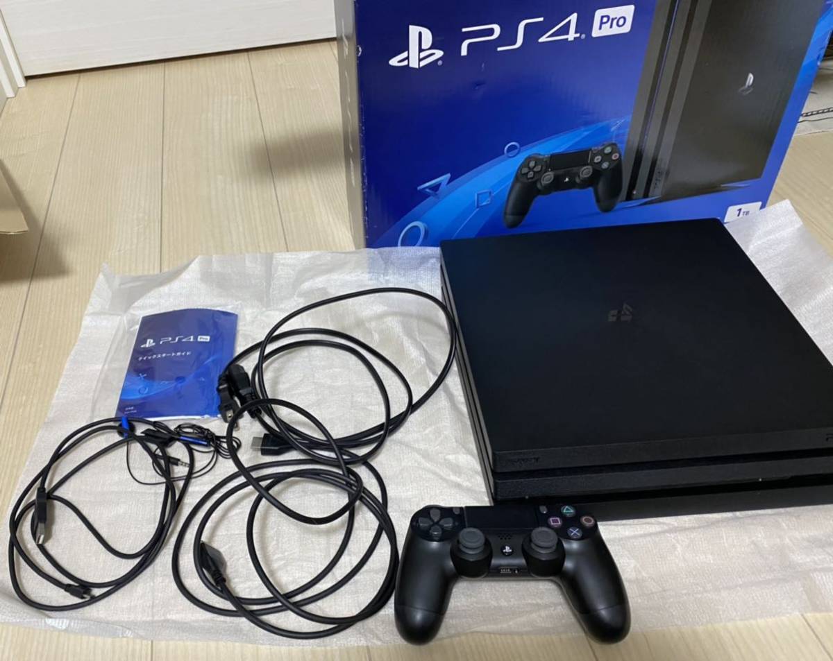 PlayStation4 PRO PS4本体 PS4PRO SONY ジェットブラック 初期化済 CUH-7100B 1TB(PS4本体)｜売買されたオークション情報、yahooの商品情報を ...