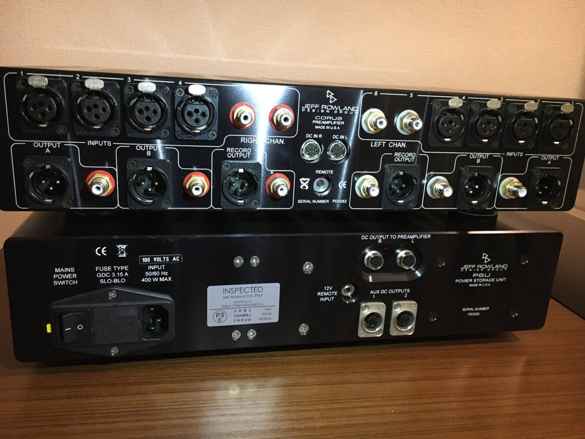 Jeff Rowland Corus/PSU(その他)｜売買されたオークション情報、yahooの商品情報をアーカイブ公開 - オークファン ...