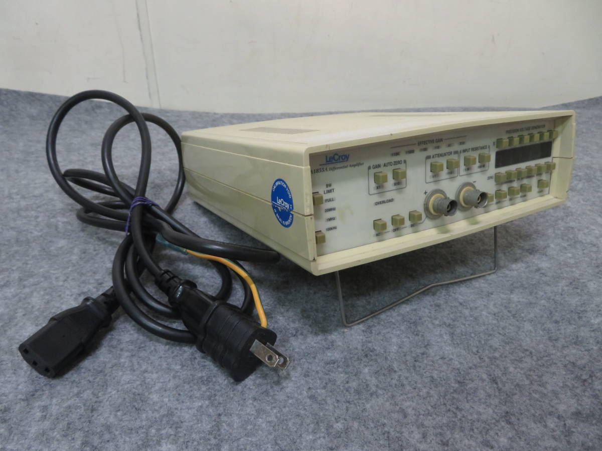 ③ LeCroy レクロイ DA1855A Differential Amplifier(その他)｜売買されたオークション情報、yahooの ...