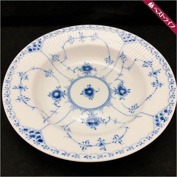 ロイヤルコペンハーゲン ブルーフルーテッド ハーフレース スープ皿 プレート 024(ロイヤルコペンハーゲン)｜売買されたオークション情報、yahooの商品情報をアーカイブ公開 ...