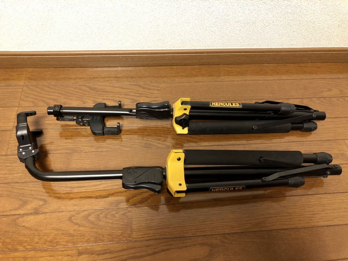 2台セット GS414B GS415B PLUS ハーキュレス ギタースタンド HERCULES STANDS(スタンド)｜売買された ...