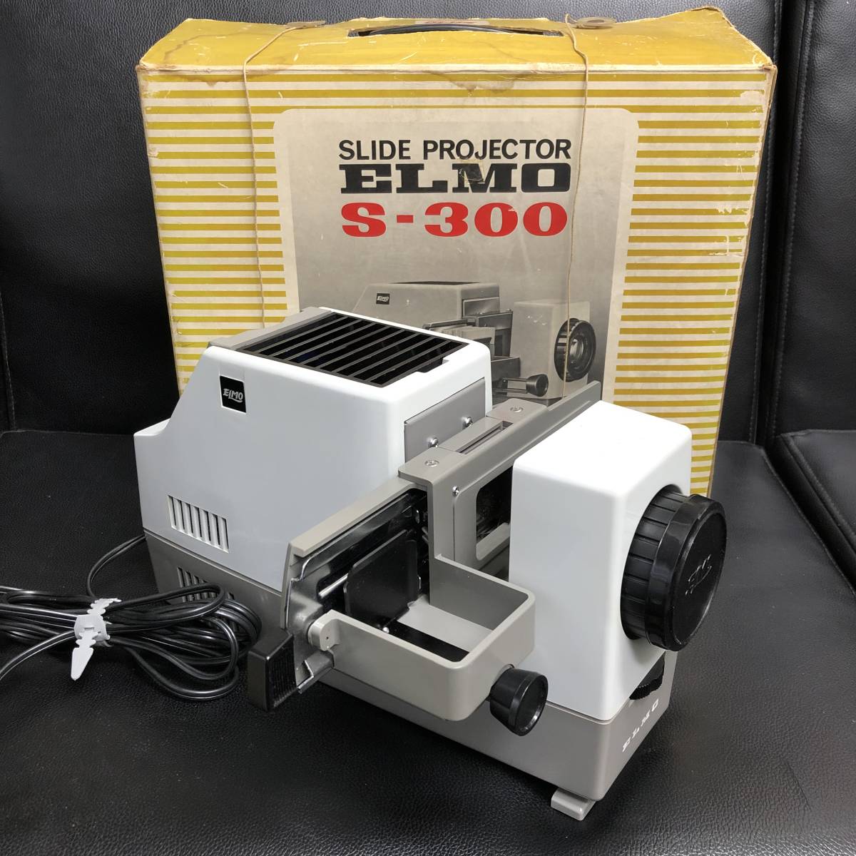 映像機器 ELMO：エルモ スライドプロジェクター S-300 通電確認済み 箱有り 映写機 昭和レトロ(本体)｜売買されたオークション情報 ...
