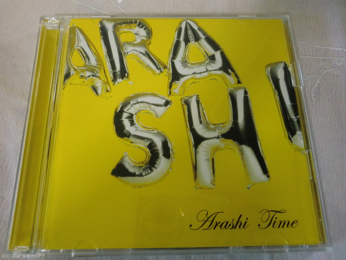 即国内盤 同封有 画像付 JACA-5064~5065 ARASHI 嵐 2CD 2枚組 Time 初回限定盤 相葉雅紀 大野智 桜井翔 二宮 ...