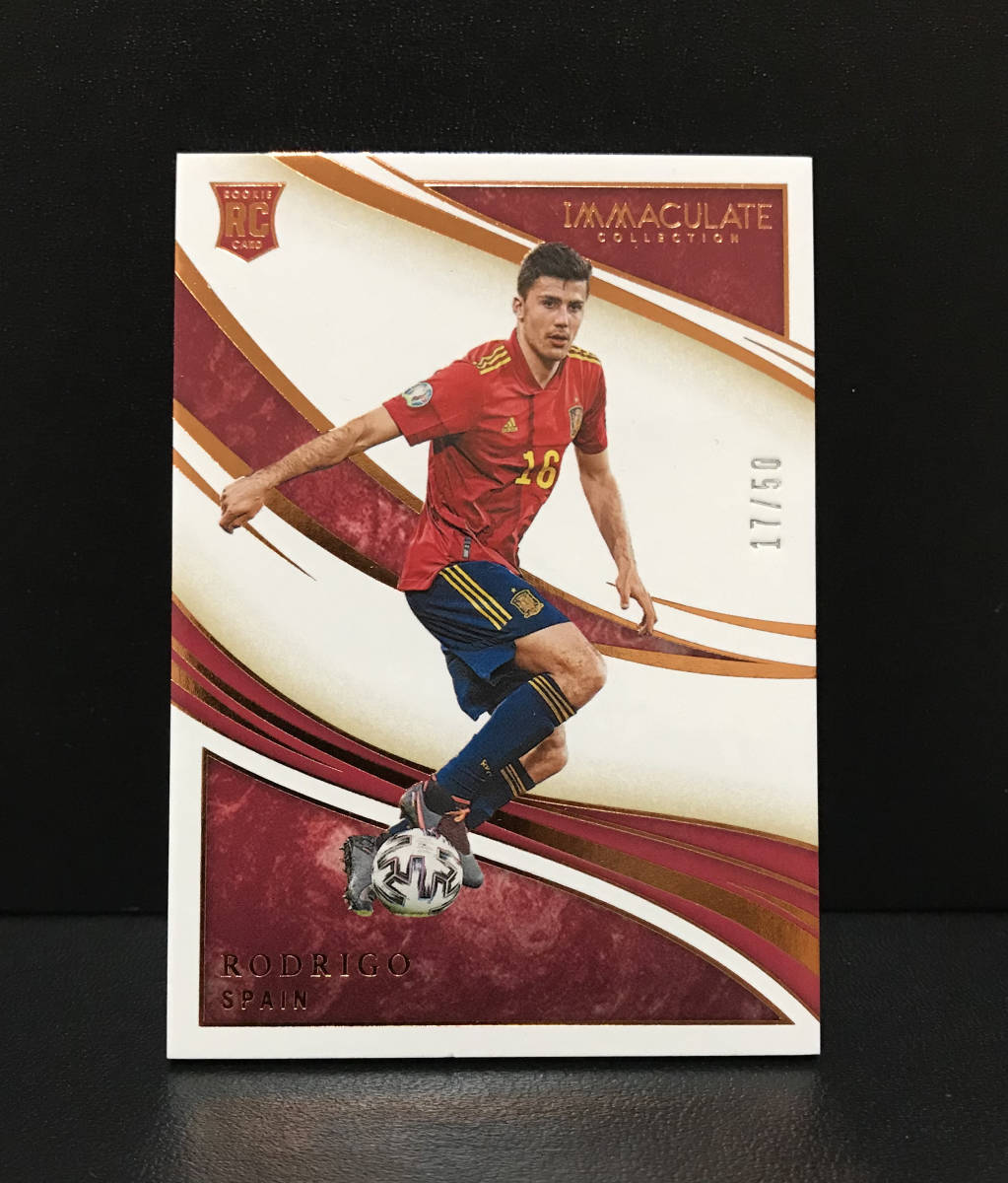 Rodrigo 2020 Panini Immaculate Collection Soccer Rookie Card Bronze 50枚 ...