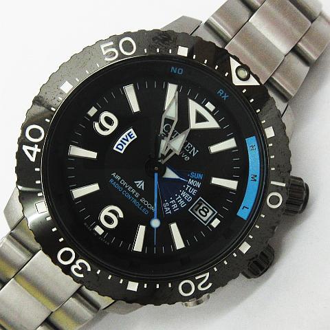 程度良好 CITIZEN シチズン H112-T013261 プロマスター エコドライブ 電波ソーラー メンズ 腕時計 稼働品(シチズン ...
