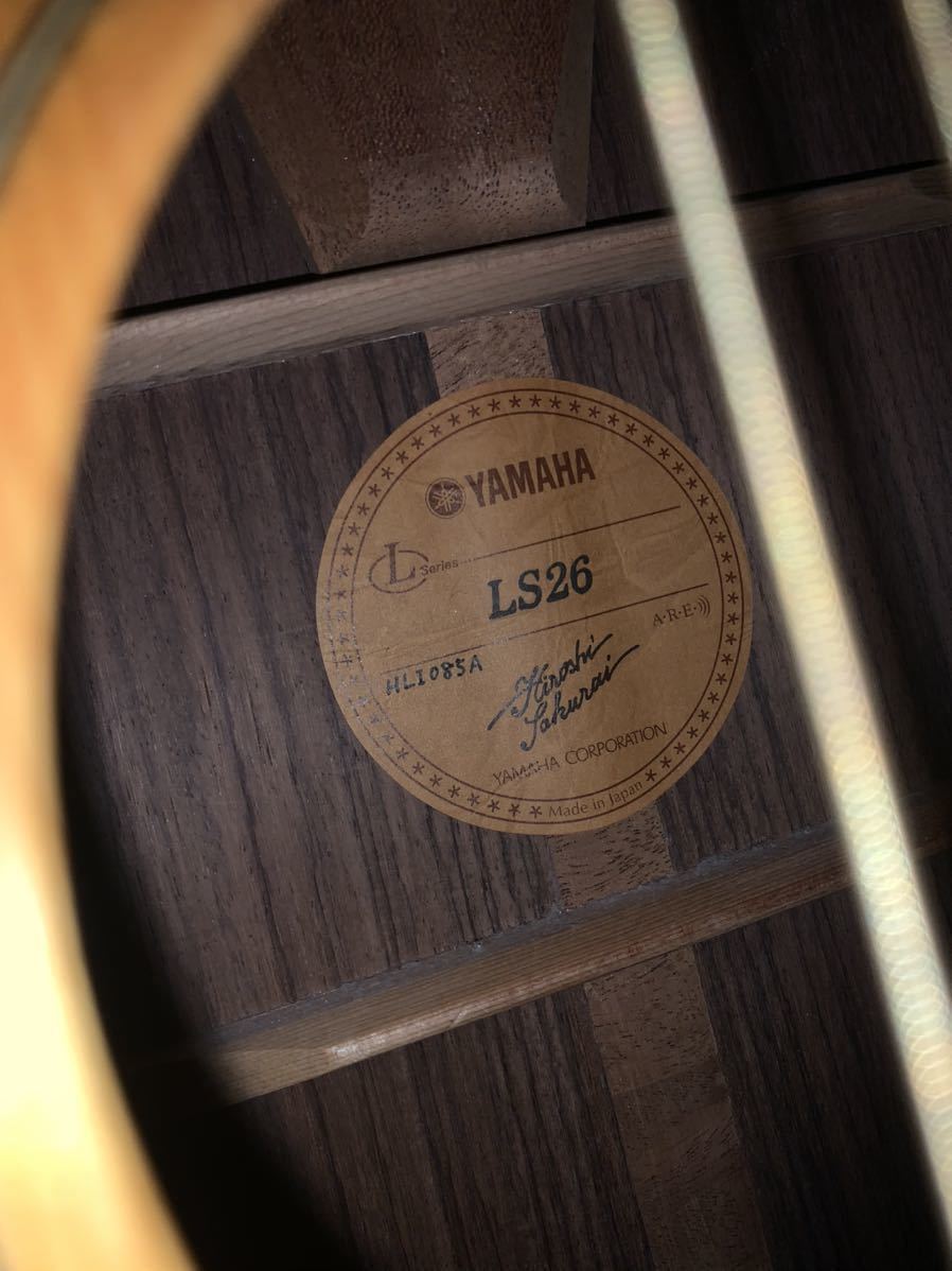 YAMAHA ヤマハ LS26 ARE アコースティックギター アコギ 楽器(ヤマハ)｜売買されたオークション情報、yahooの商品情報を ...