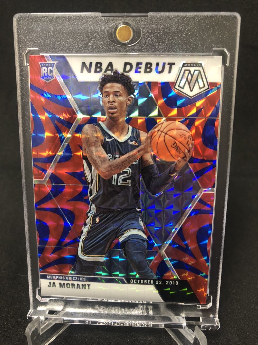 2019-20 Panini Mosaic JA Morant RED Orange Prizm RC カード 新人王 ROY(その他)｜売買 ...