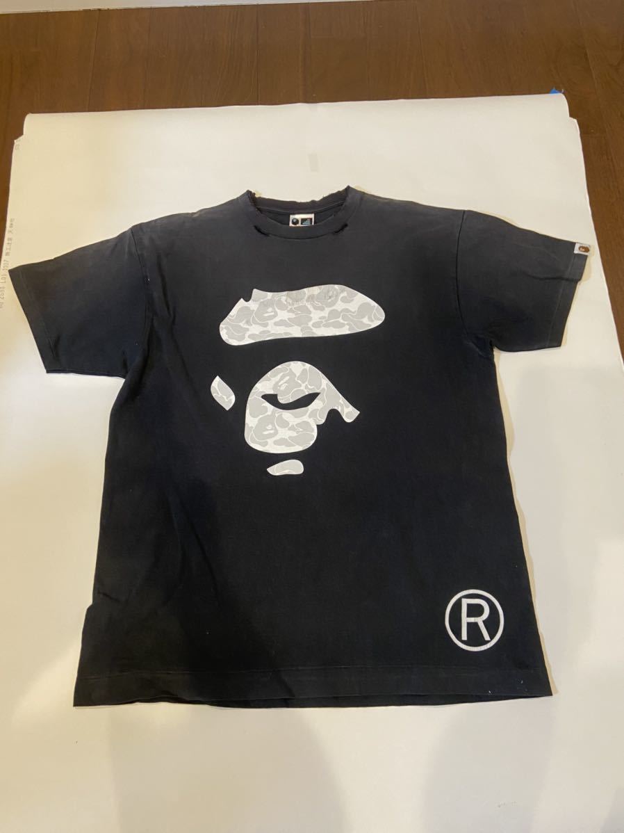 A BATHING APE BAPE マイロ Tシャツ XLサイズ アベイシングエイプ カモフラ BAPESTA 国旗 コラボ NIGO ...