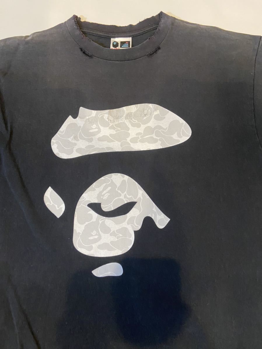A BATHING APE BAPE マイロ Tシャツ XLサイズ アベイシングエイプ カモフラ BAPESTA 国旗 コラボ NIGO ...