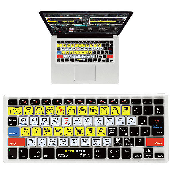 KB COVERS Traktor Pro Shortcut Cover トラクタープロ用 ショートカットキーボードカバー(その他)｜売買され ...