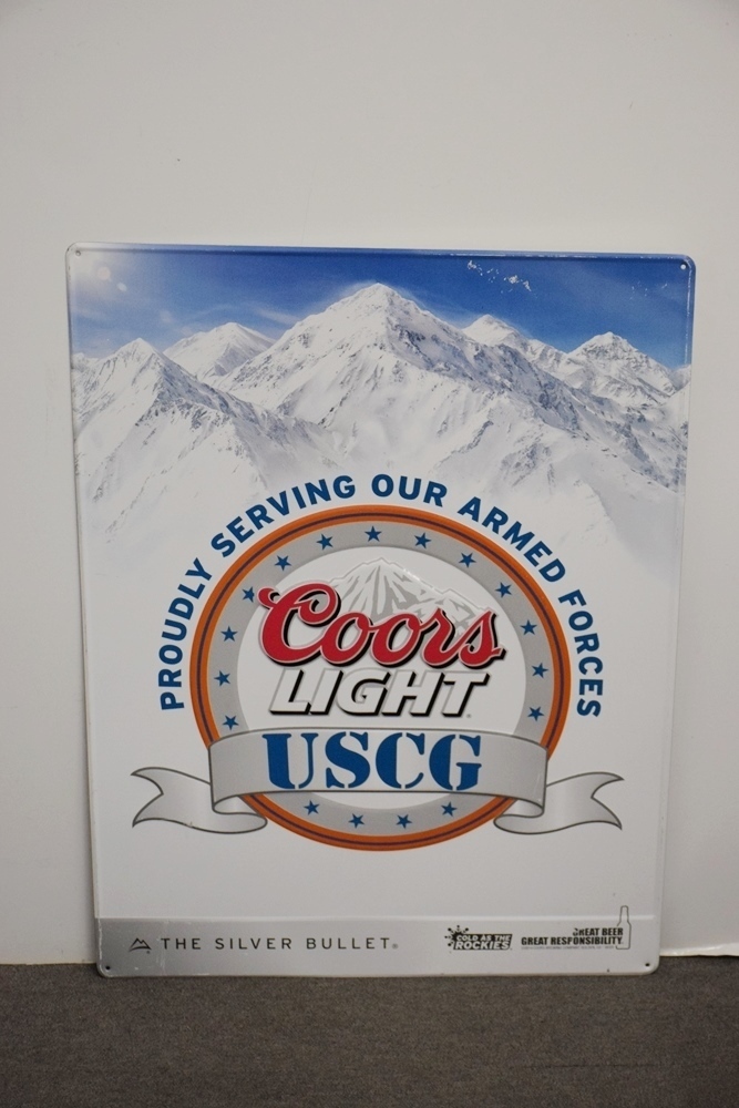 アンティーク 昭和レトロ Coors LIGHT USCG クールズライトビール ホーロー看板(看板)｜売買されたオークション情報、yahooの商品情報をアーカイブ公開 - オークファン ...