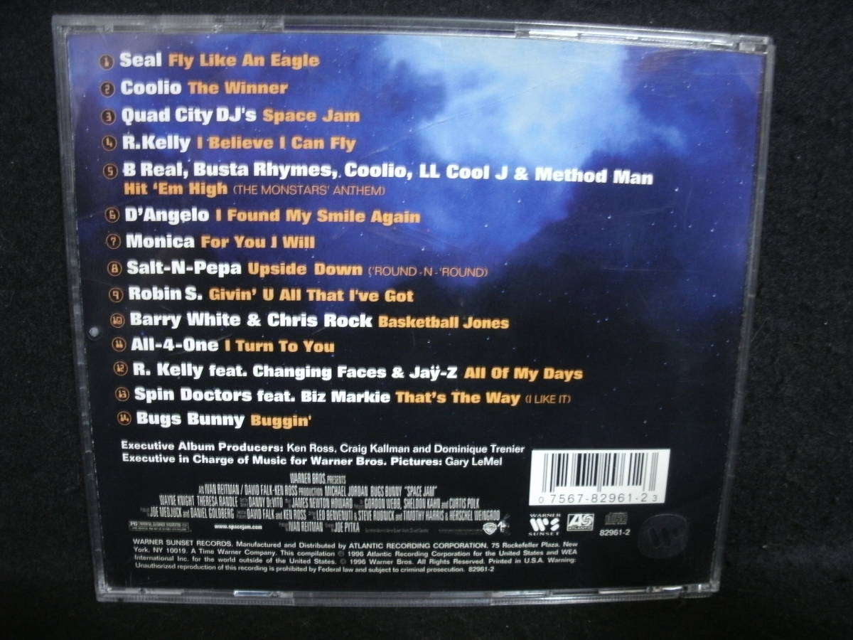 CD SPACE JAM / SOUNDTRACK / SEAL / R. KELLY / BUGS BUNNY / ALL-4-ONE 他 ...
