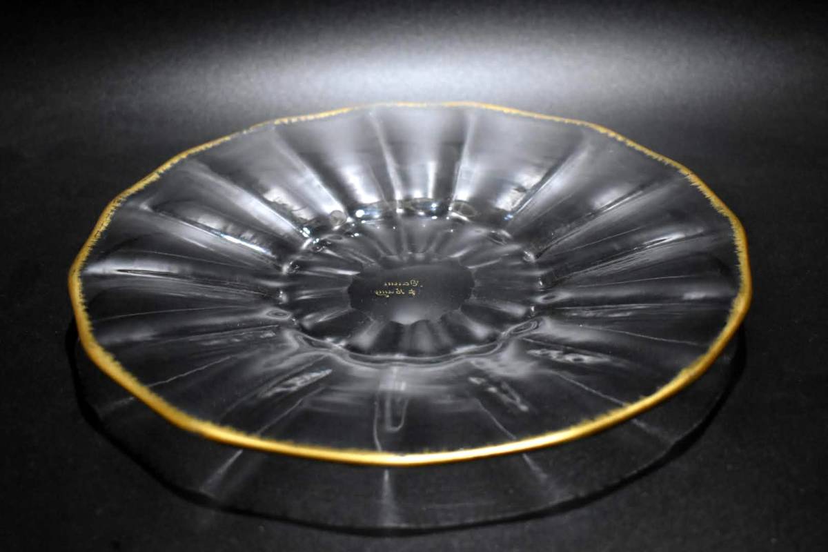 ドーム ナンシー 金彩ガラス皿 プレート DAUM NANCY(工芸ガラス)｜売買されたオークション情報、yahooの商品情報をアーカイブ公開 ...