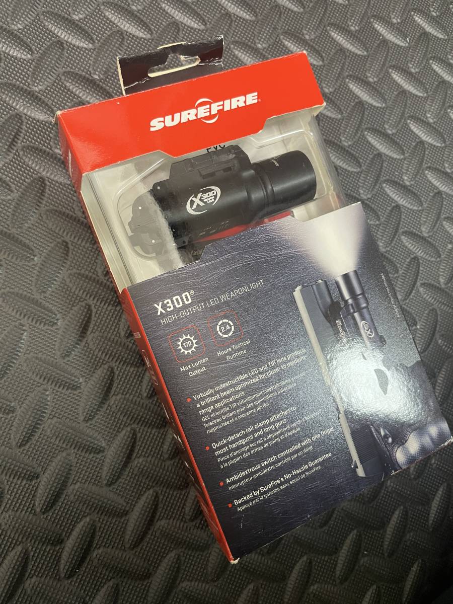 実物 surefire x300 ウェポンライト 170Lumen m45 p226 glock devgru delta marsoc ...