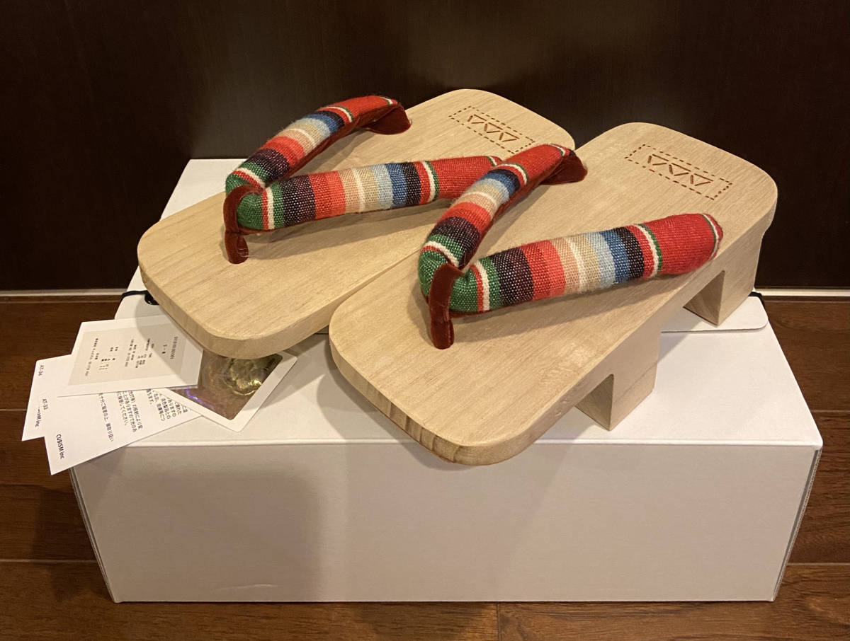 S/Mサイズ VISVIM ビズビム GETA N.D. CHIMAYO 0118101001001 下駄(その他)｜売買されたオークション情報、yahooの商品情報をアーカイブ公開 ...